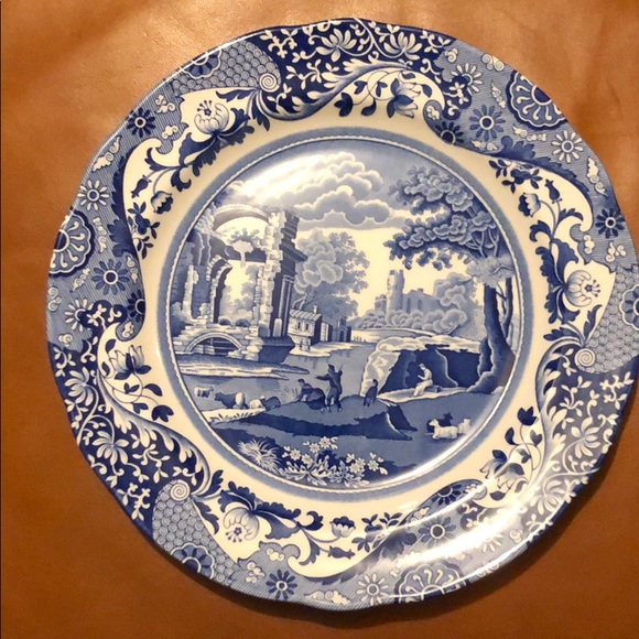 Dining | Spode Blue Italian 5 Pc Place Setting New | Poshmark